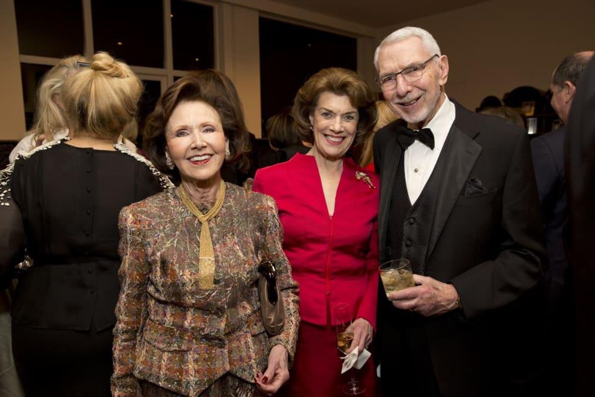 Cyvia Wolff, Jeanie Kilroy Wilson, Melvyn Wolff. - CultureMap Houston