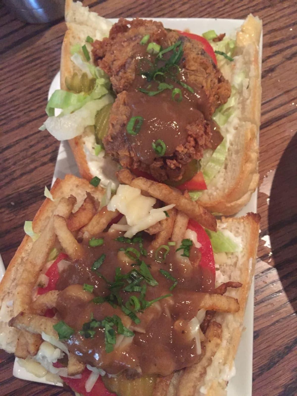 Fried short rib and French fry po-boys will both be on the menu ...