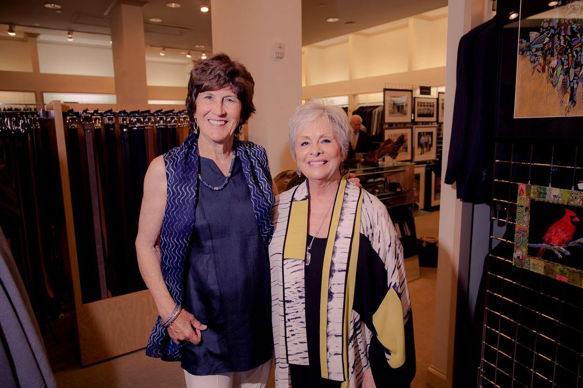 Ruth Flournoy, left, and Barbara Vaughan. - CultureMap Houston