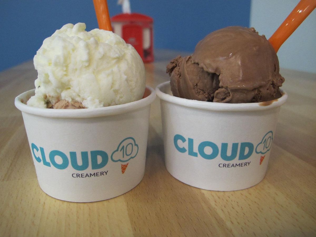 Yes, this ice cream at Cloud 10 Creamery is great, but for a real jaw ...