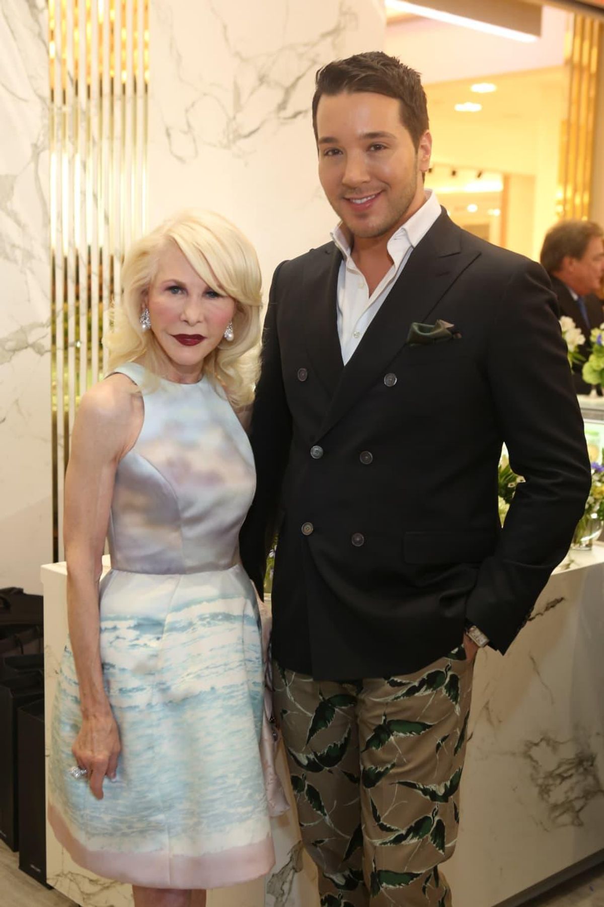 Diane Lokey Farb, Lucas Somoza. - CultureMap Houston