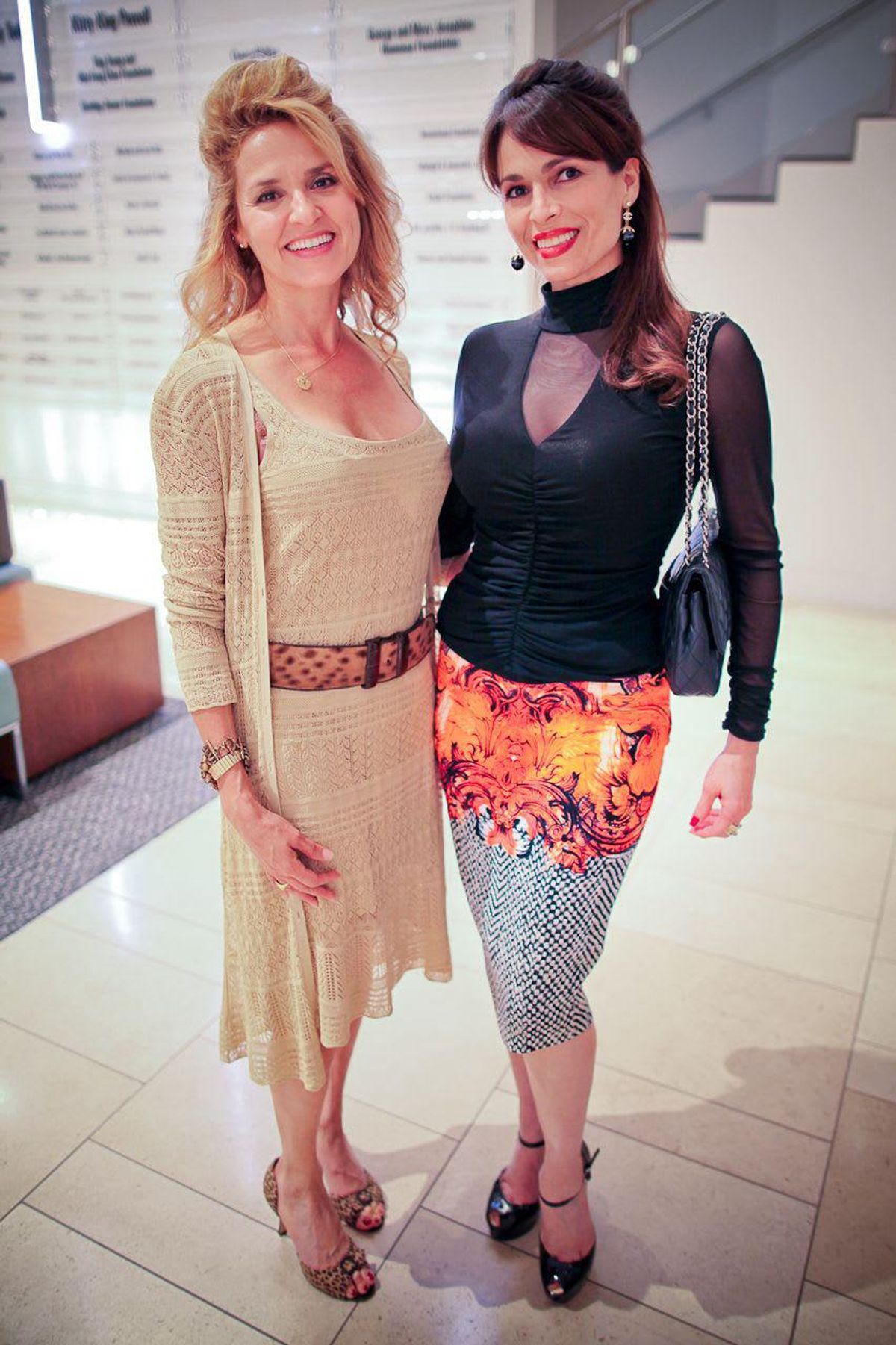 Sandi Ramirez, left, and Karina Barbieri at the Houston Ballet Center ...