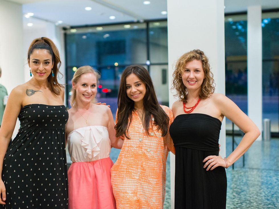 Artsy Millennials get all caught up in dangling installation at MFAH party - CultureMap Houston