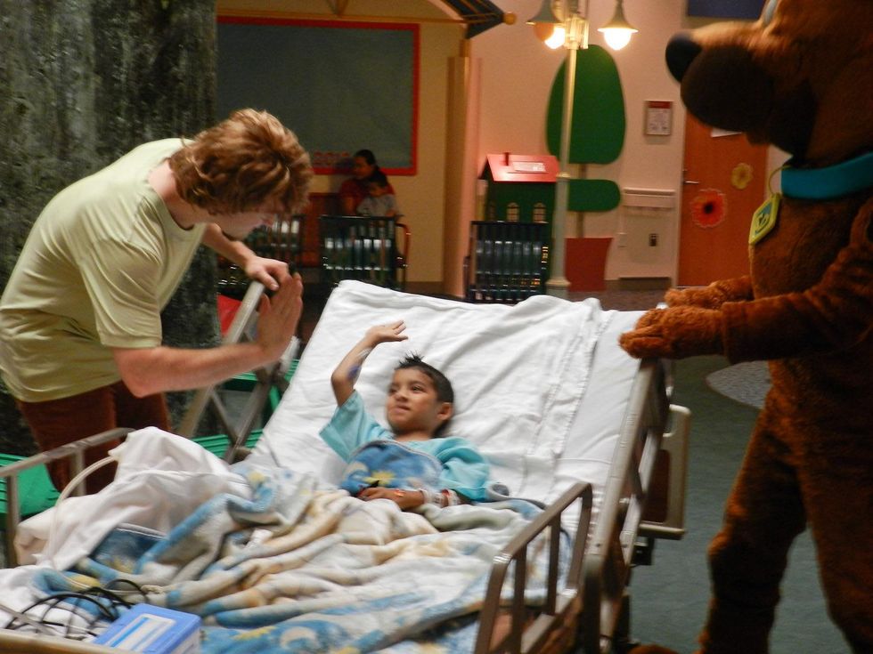 Cartoon characters come to life (with young professionals power) to ...