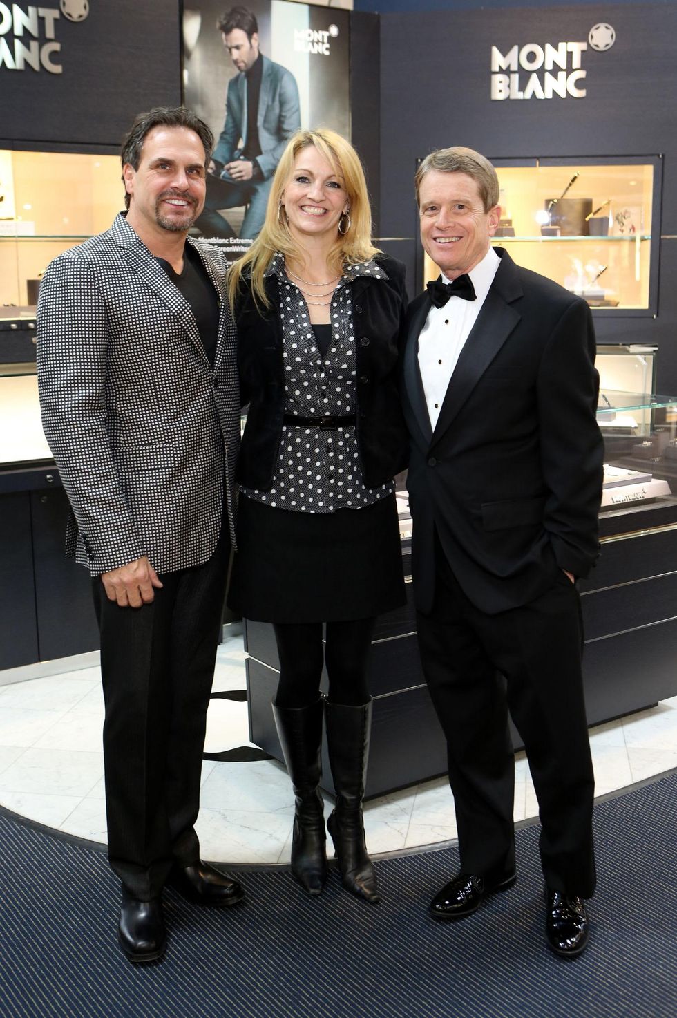 Alley ball chairs Ken and Mady Kades, left, with Helene and Dror Zadok ...
