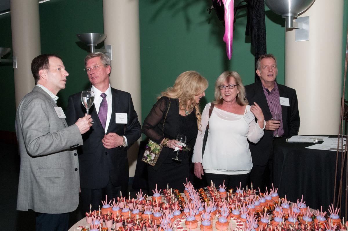 From left, Steve Duble, Norman Ewart, Debbie Champness-Fischer, Dawn ...