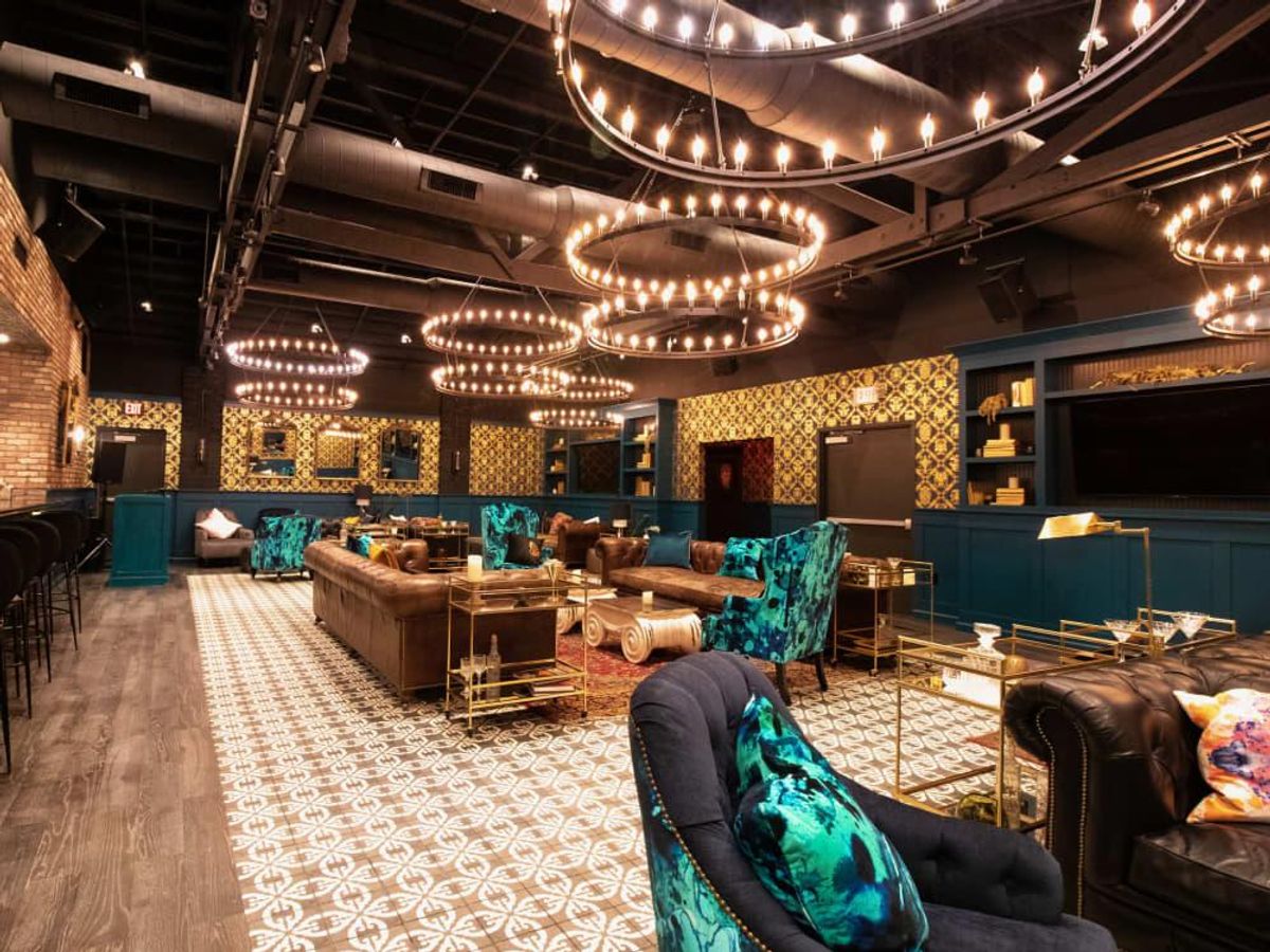 The Sugar Room offers an Art Deco design. - CultureMap Houston