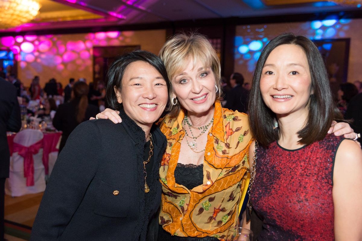Susan Jhin, from left, Cathy Borlenghi and Susan Gorman. - CultureMap ...