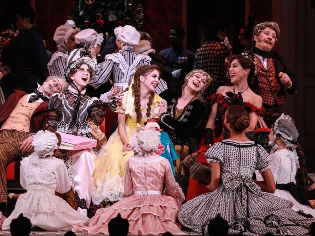 The cast of Houston Ballet's The Nutcracker. - CultureMap Houston