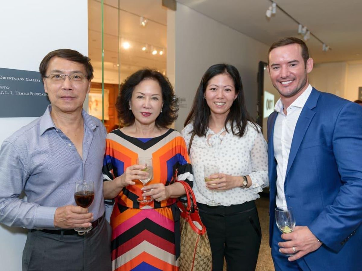 George Lee, Serena Yu, Catherine Lee, Jacob Sudhoff. - CultureMap Houston