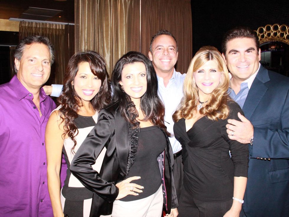 Glam gals and hunky Marines take over a hot Houston restaurant for a ...