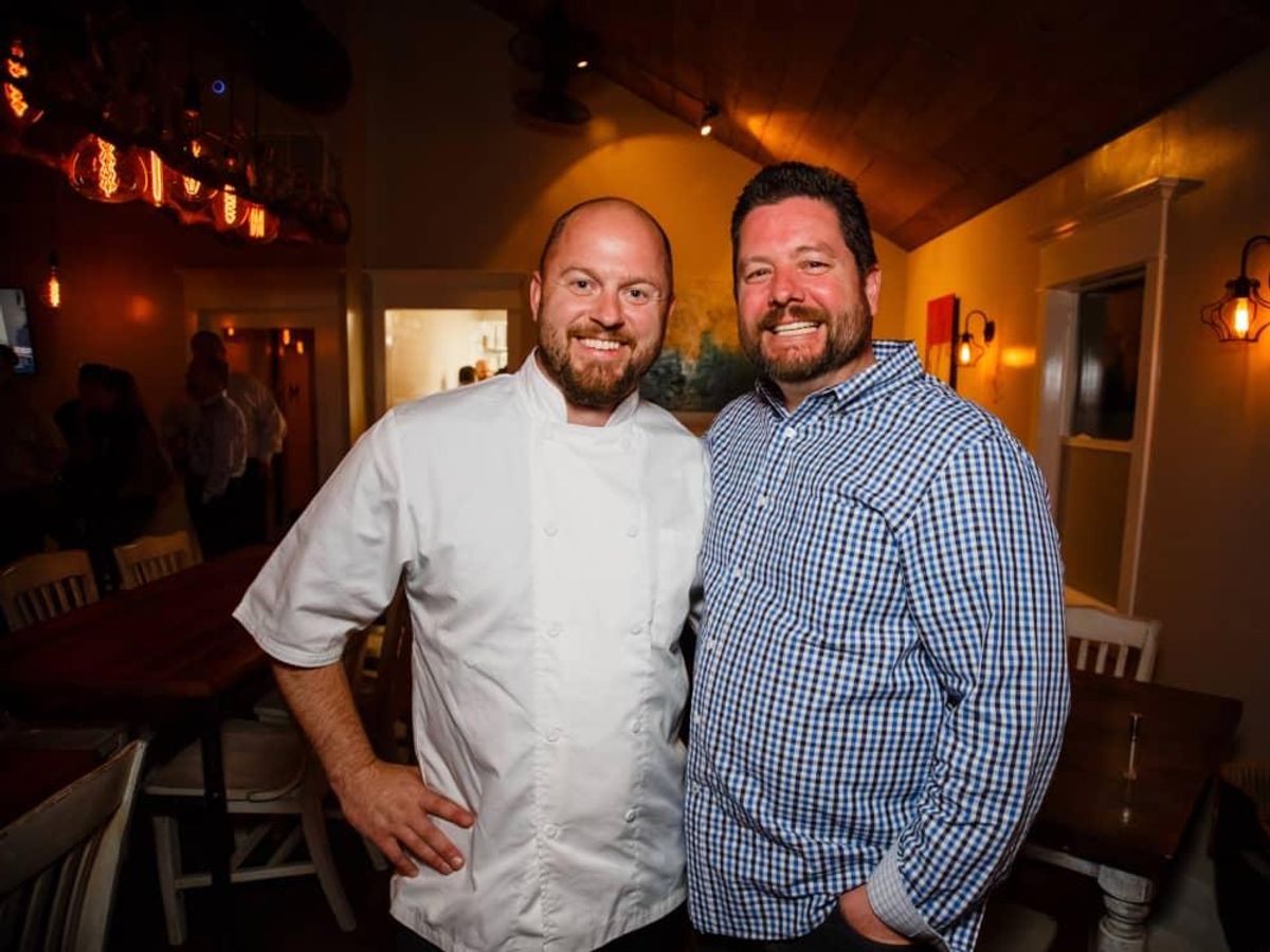 Travis Lenig and Chico Ramirez. - CultureMap Houston