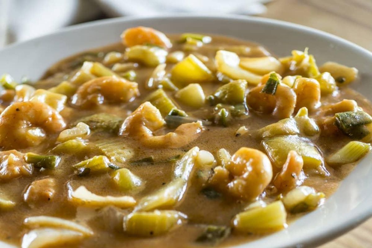 Classic shrimp etouffee. - CultureMap Houston