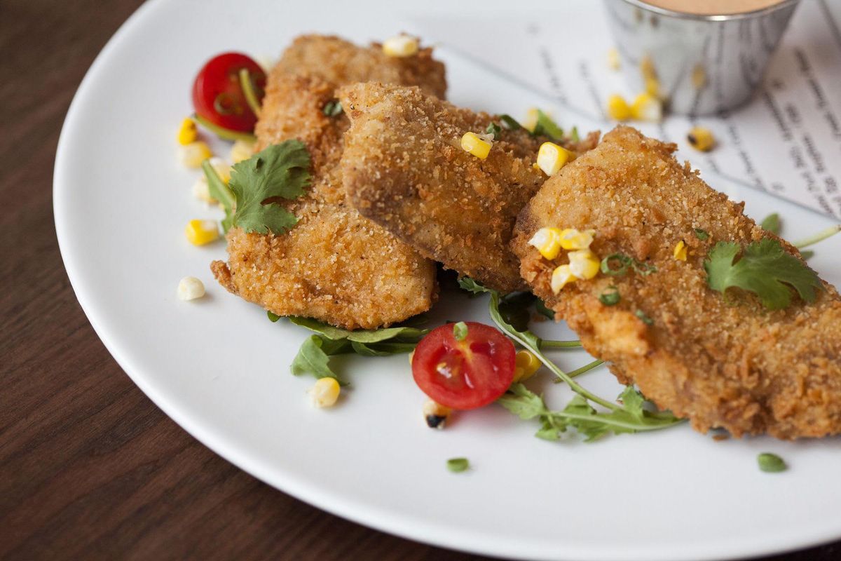 Inspired by City Grocery in Oxford, MS, these deep fried tamales are ...