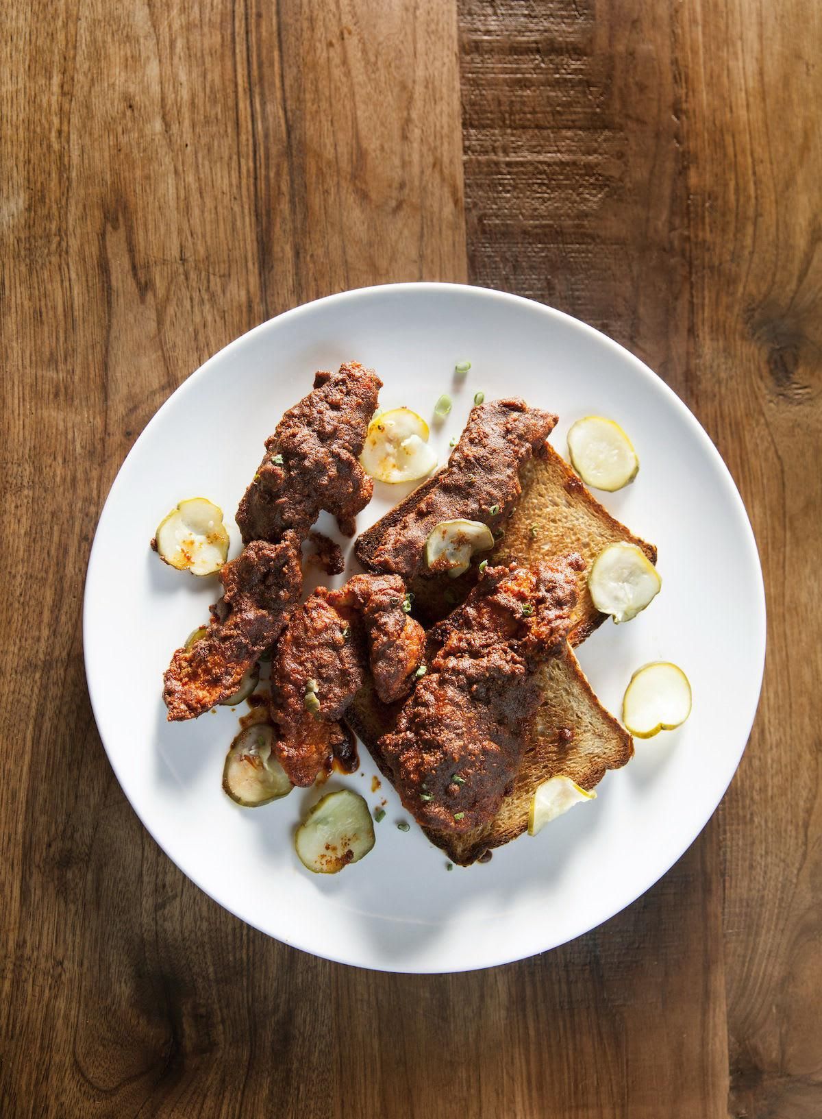 Inspired by Sean Brock's restaurant Husk, Nashville hot fried chicken ...