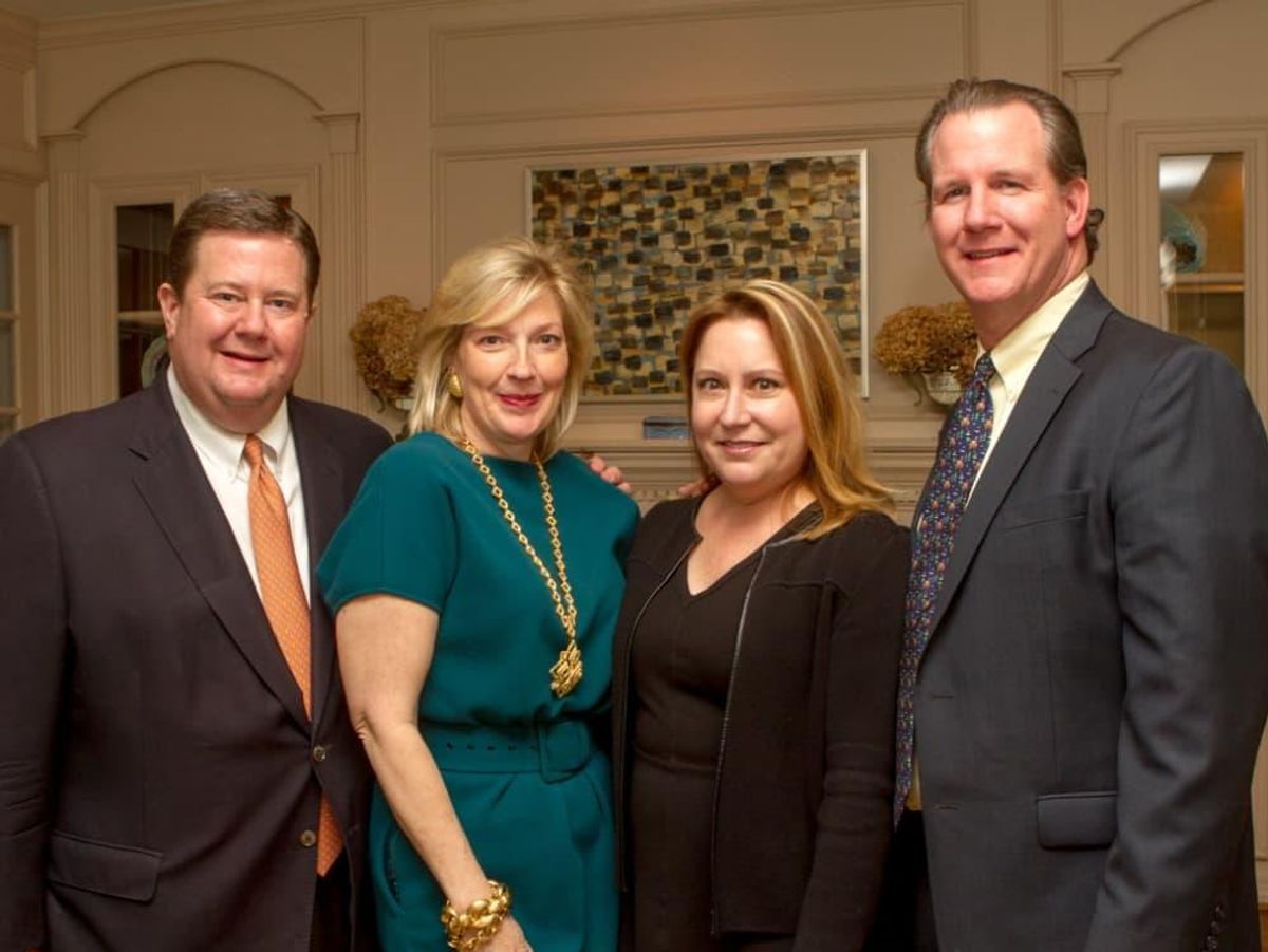 Jeff Smith, Kathryn Smith, Kari Gonzalez, John Dagley. - CultureMap Houston