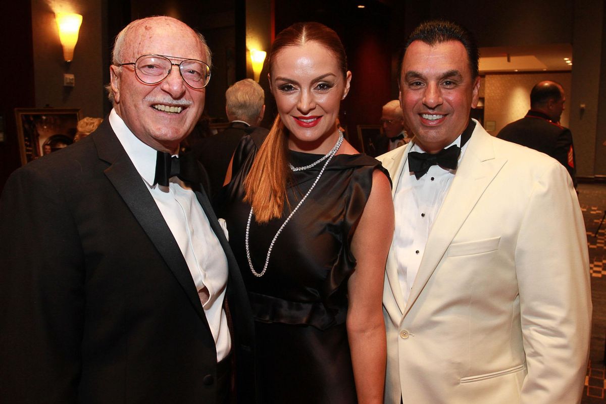 Honorees Shafik Rifaat, from left, Carmina Zamorano, Dr. Devinder ...