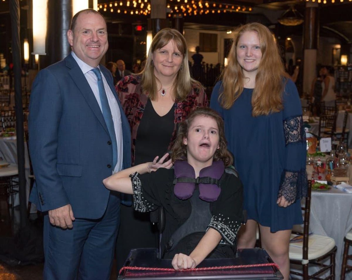 The WITS gala gave special honors to the Leech family: Perryn Leech ...