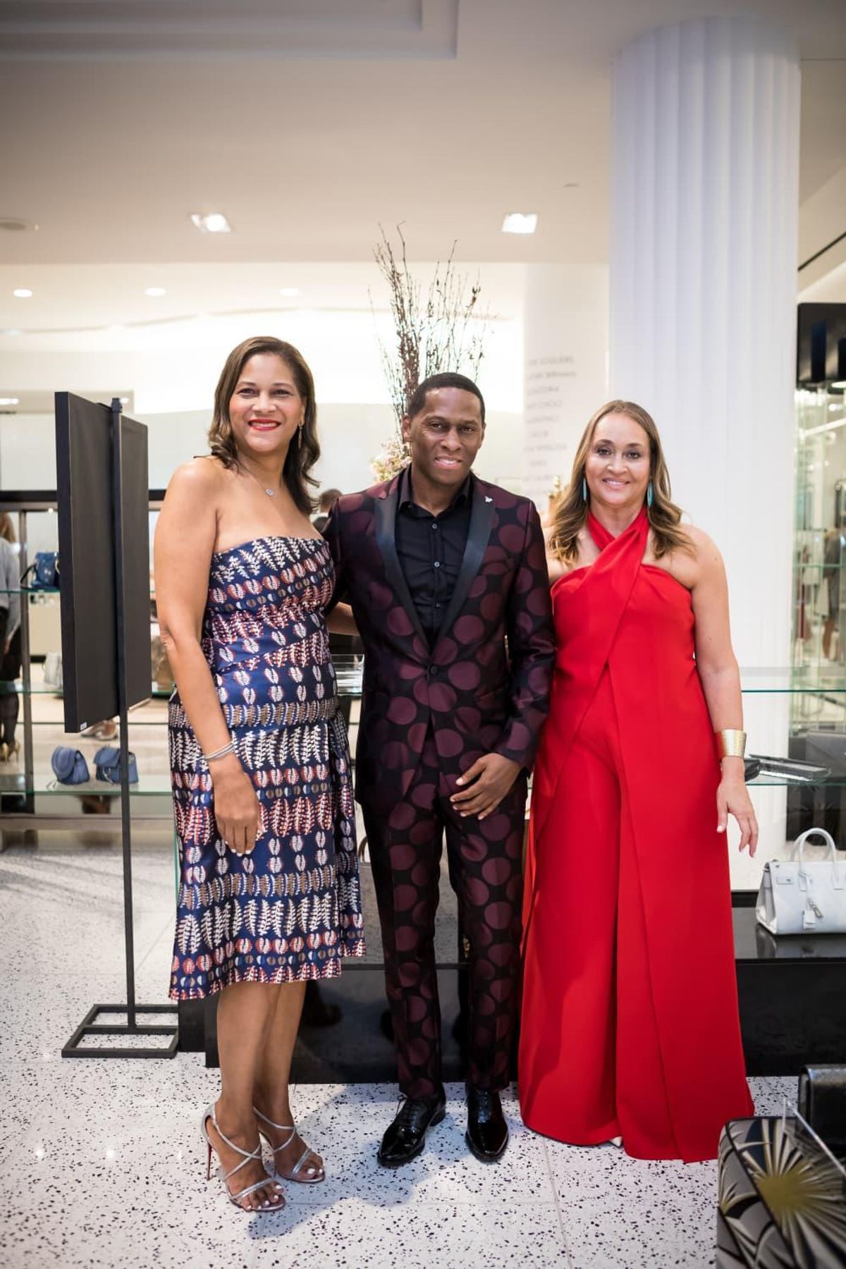 Claire Fontenot, Steve Coleman, and Gaynell Drexler. - CultureMap Houston