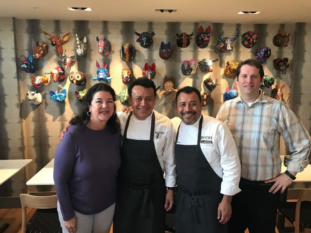 Restaurateur Tracy Vaught, chefs Hugo and Ruben Ortega, and beverage ...