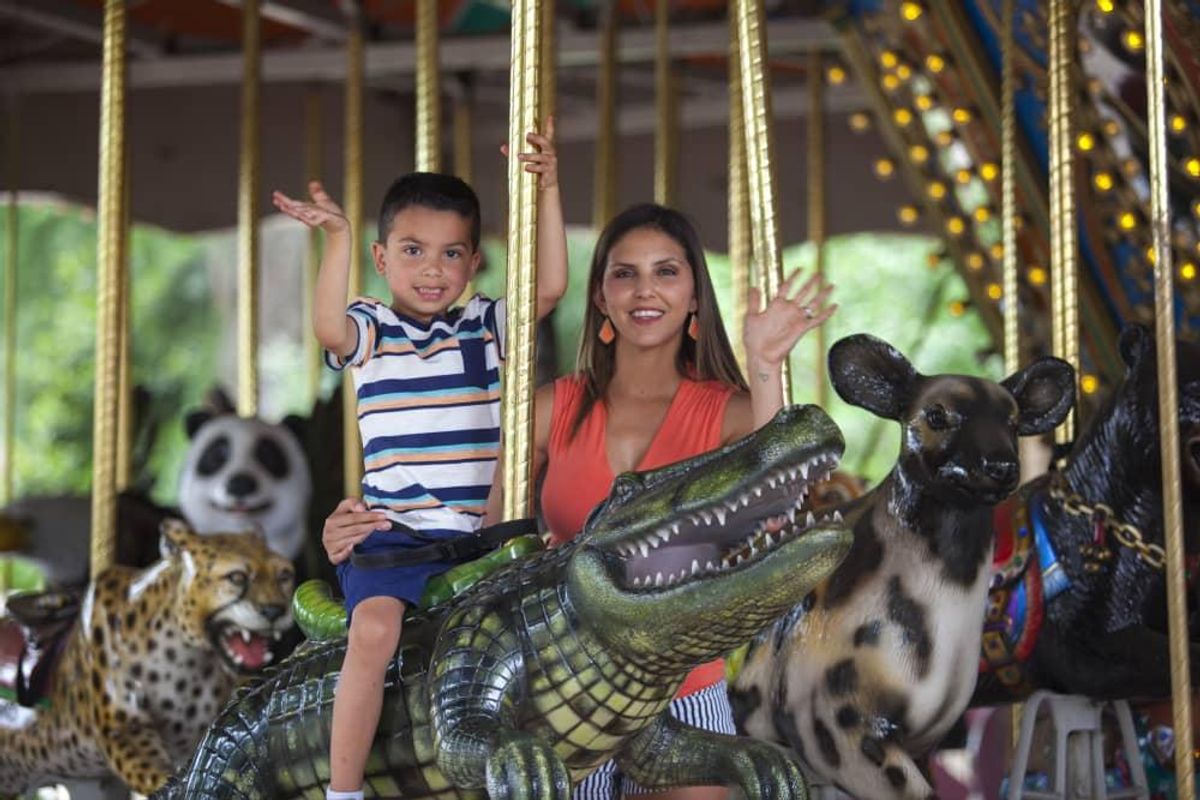 Take a sping on the carousel. - CultureMap Houston